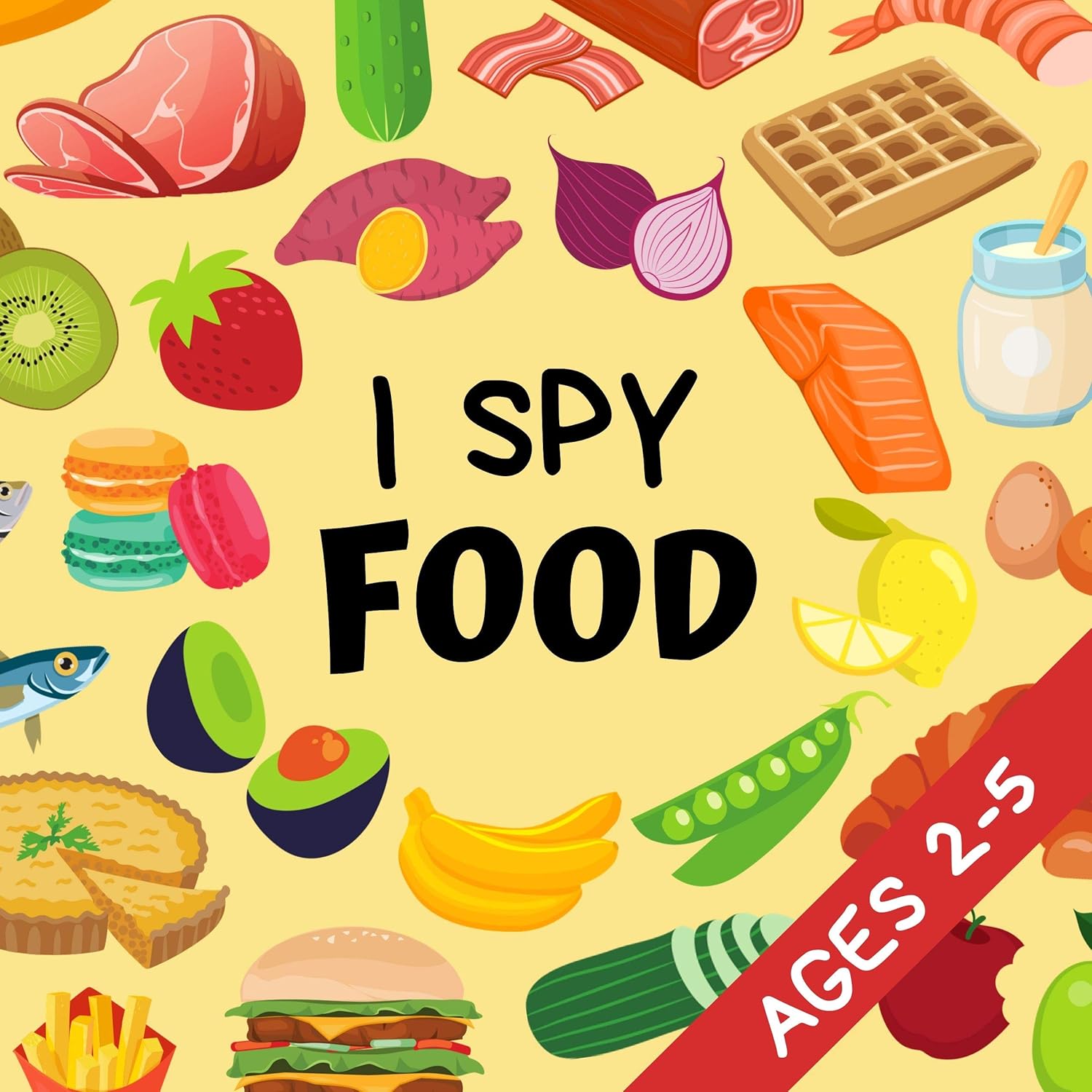 Amazon | I Spy Food: Alphabet Book Ages 2-5 for Toddlers & Preschoolers ...