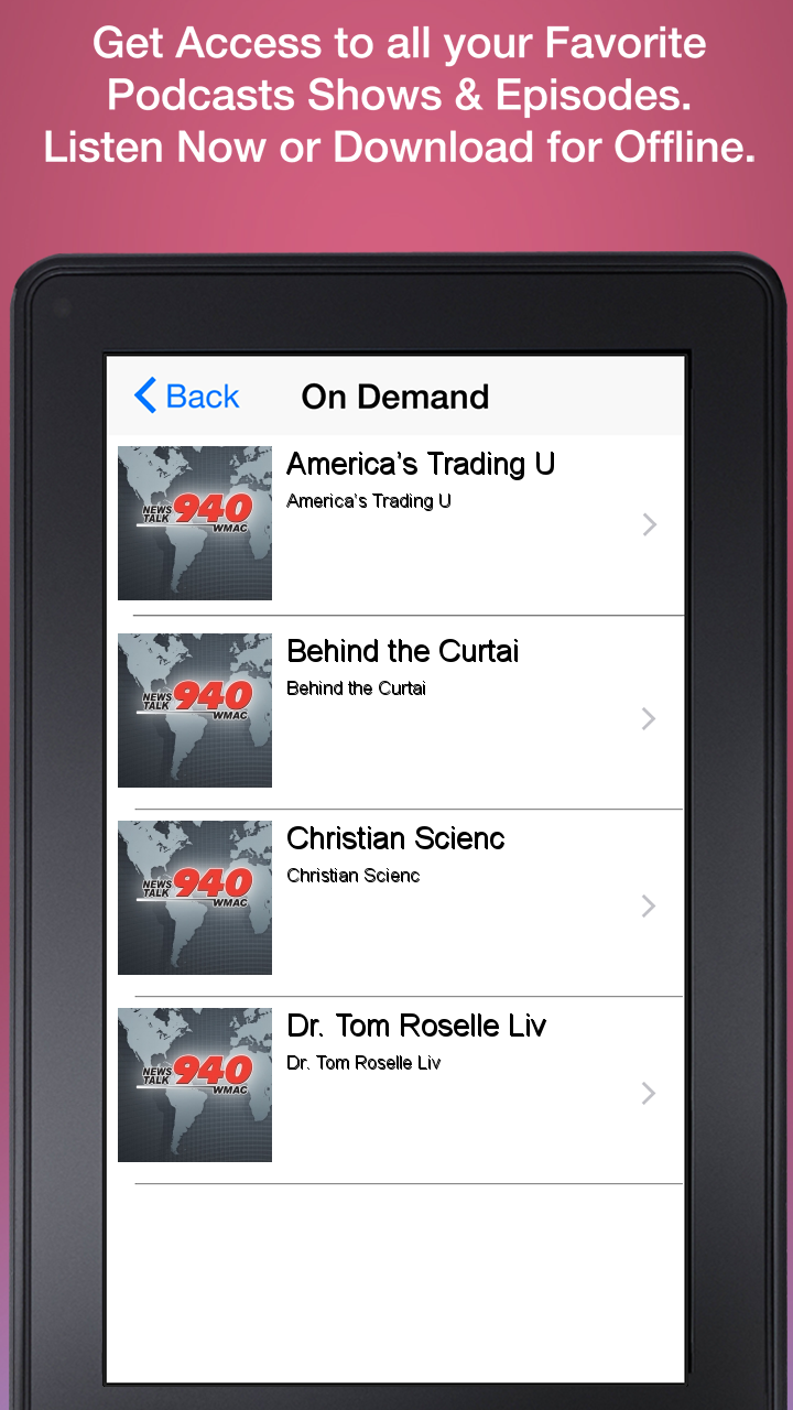 Newstalk 940 WMAC - App on Amazon Appstore