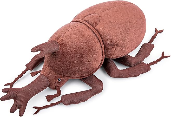 Amazon.com: ZHONGXIN MADE Simulation Stag Beetles Plush Toy - Realistic ...