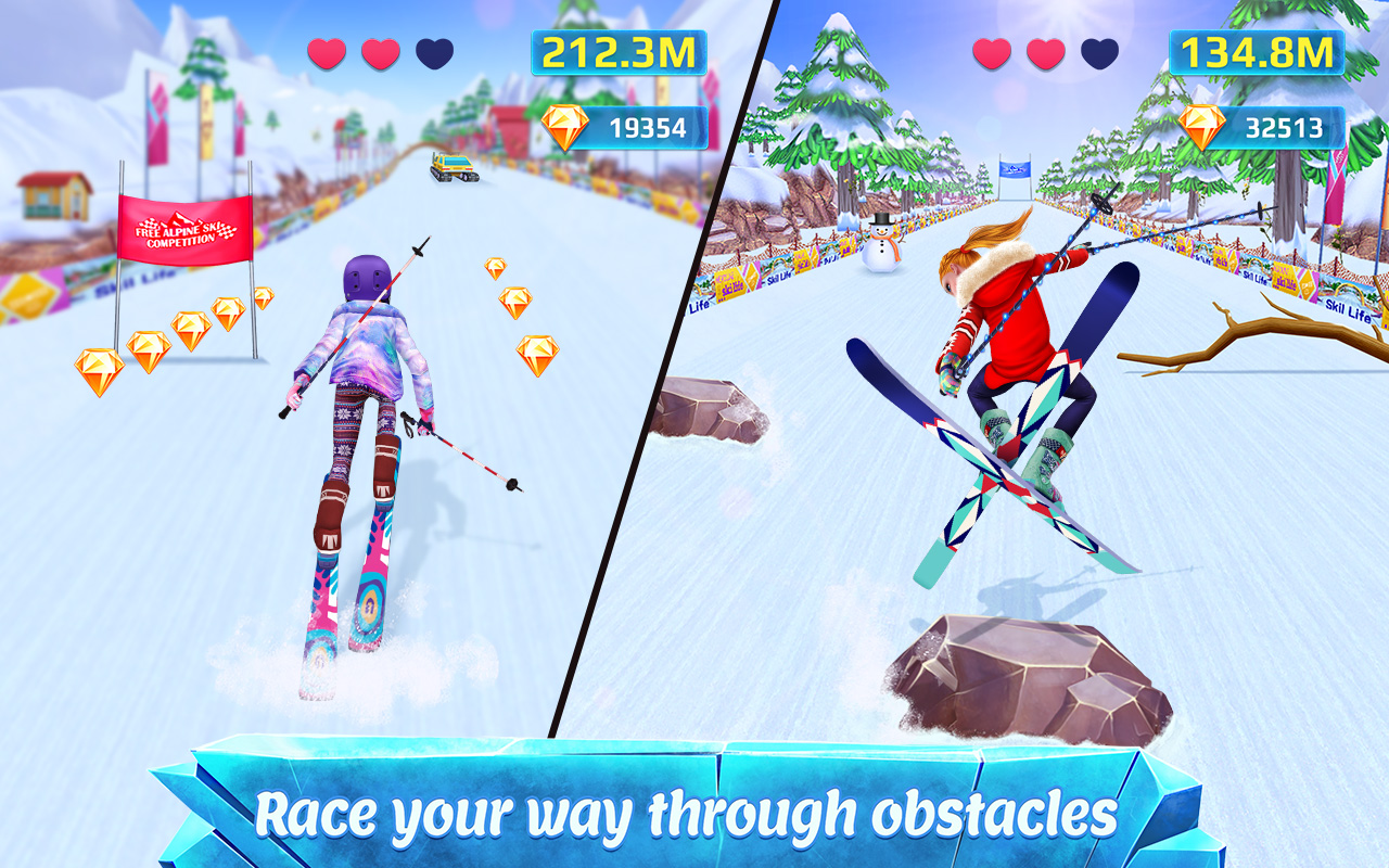 Ski Girl Superstar - Winter Sports & Fashion Game - App on Amazon Appstore