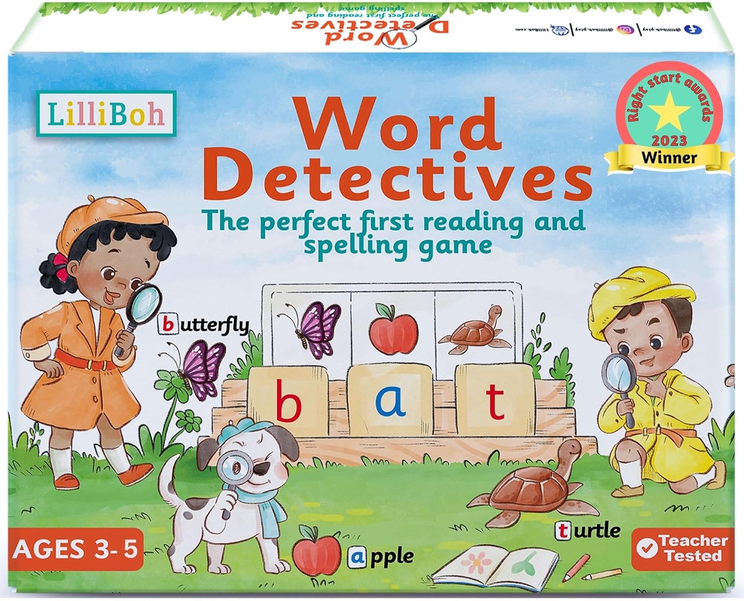 LilliBoh Word Detectives - My first reading and spelling game ...