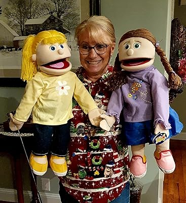 Buy 25 Amy, Peach Girl, Full Body, Ventriloquist Style Puppet Online at ...