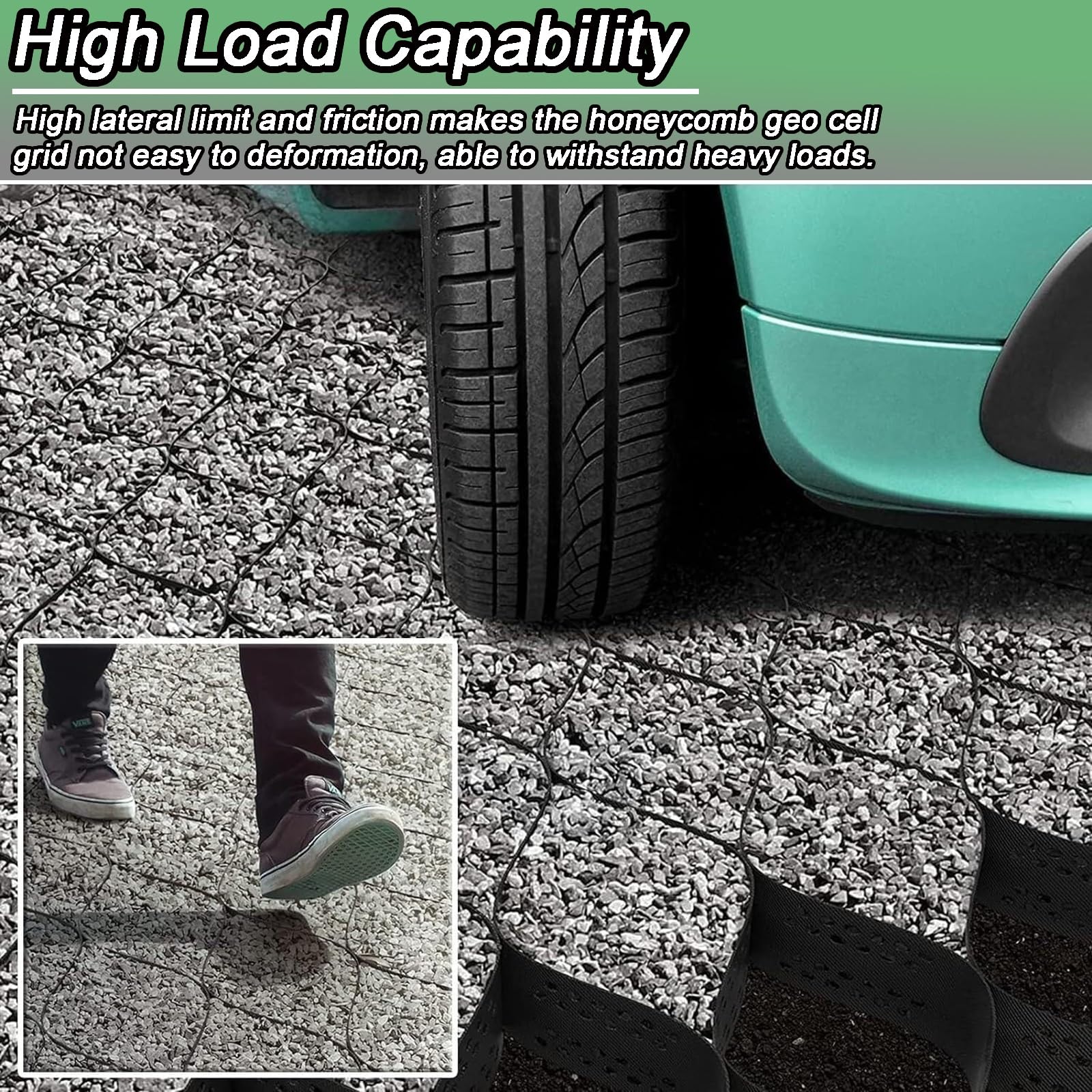 Retaining Wall And Sand Tires