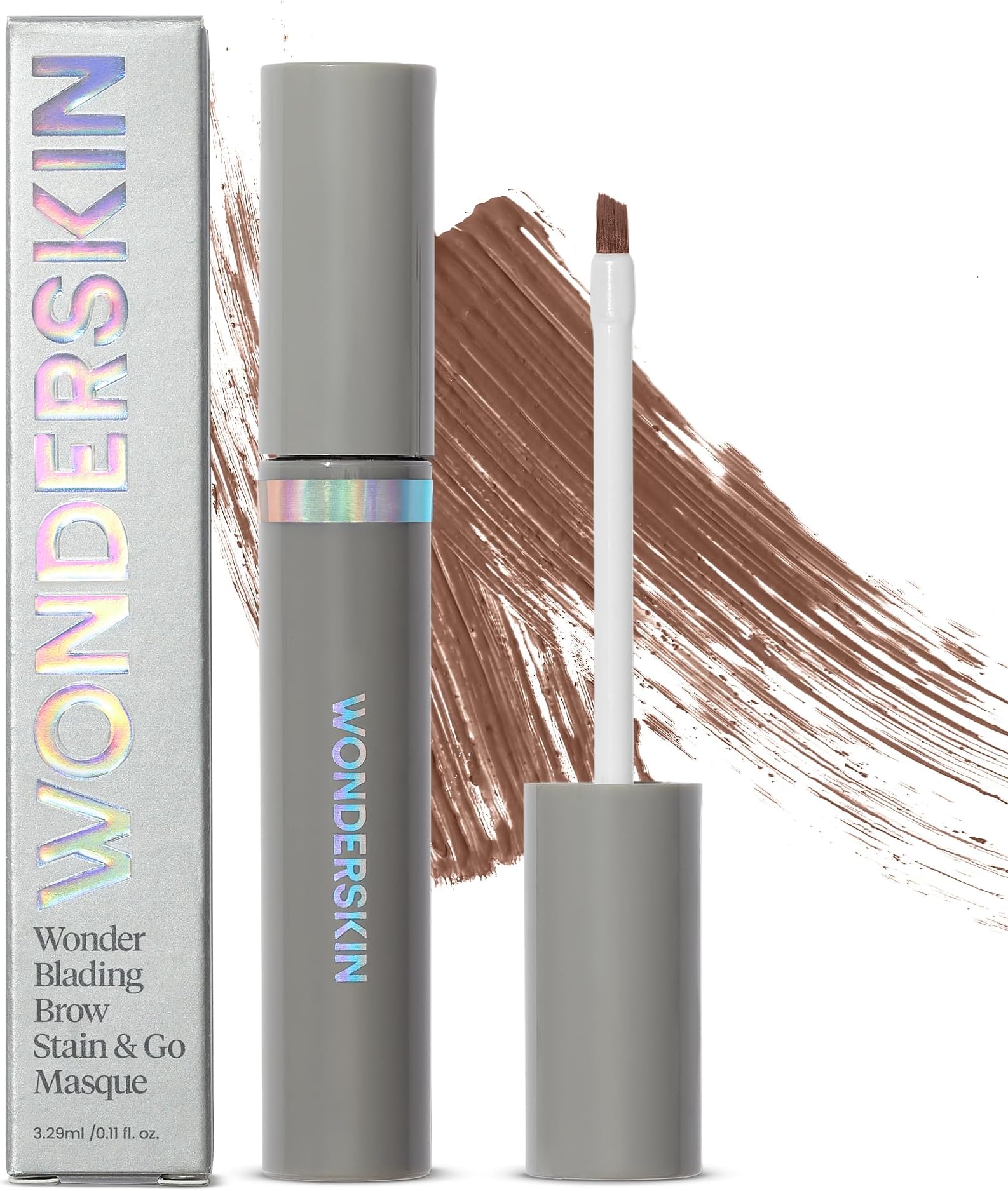 Amazon.com : Wonderskin Wonder Blading Brow Stain & Go Masque, Long ...