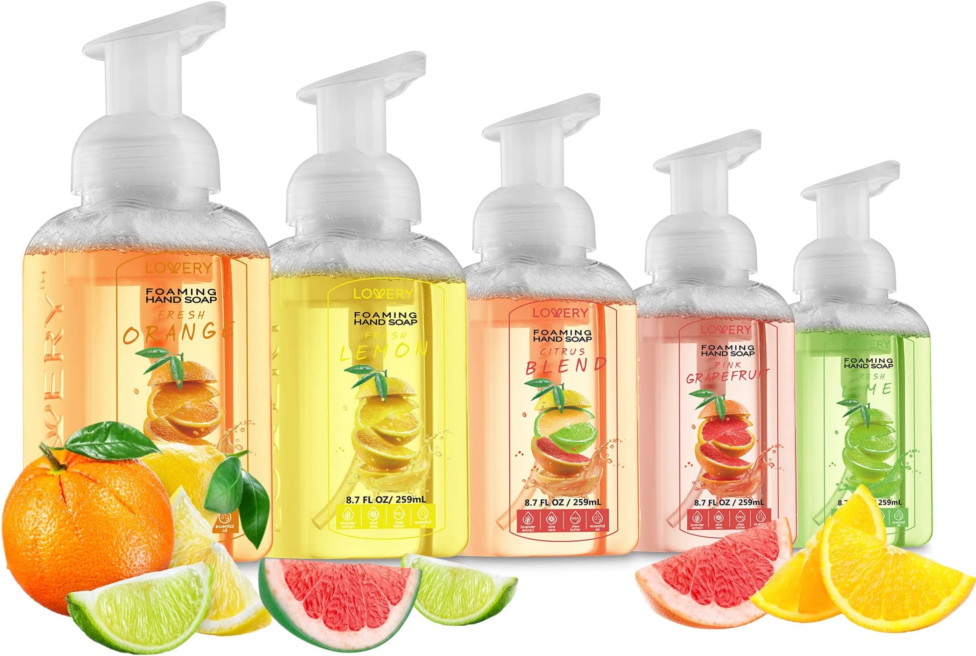 Amazon.com : Foaming Hand Soap - Pack of 5 - Moisturizing Hand Soap ...
