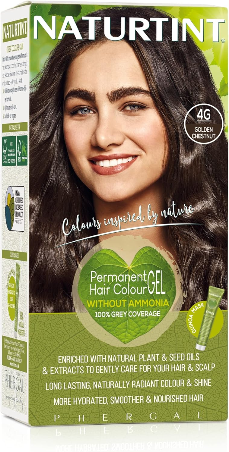 4G, Golden Chestnut Naturtint Permanent Hair Color : Amazon.ca: Beauty ...