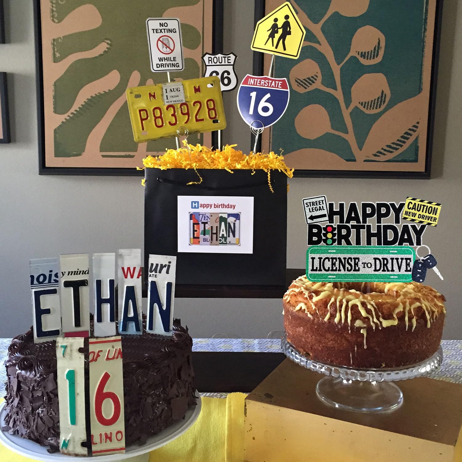 Snapklik.com : Driver License Birthday Cake Topper, New Driver Birthday ...