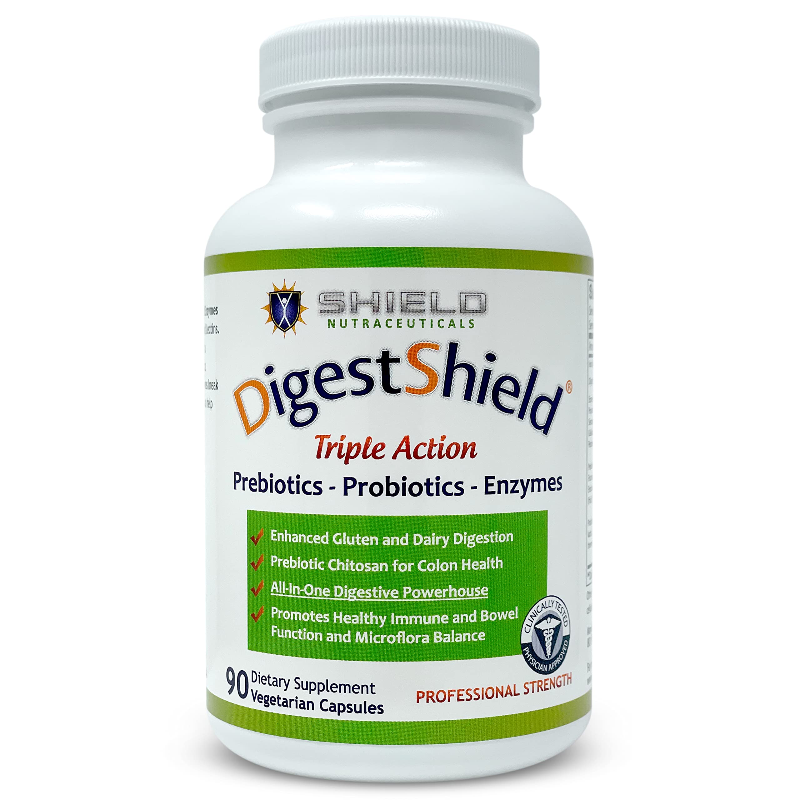 Digestshield Probiotic And Prebiotic Supplement Digestive Enzymes Beat ...