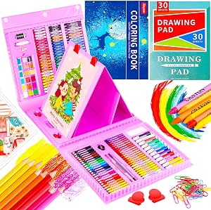 Amazon.com: iBayam Art Kit, Art Supplies Drawing Kits, Arts and Crafts ...