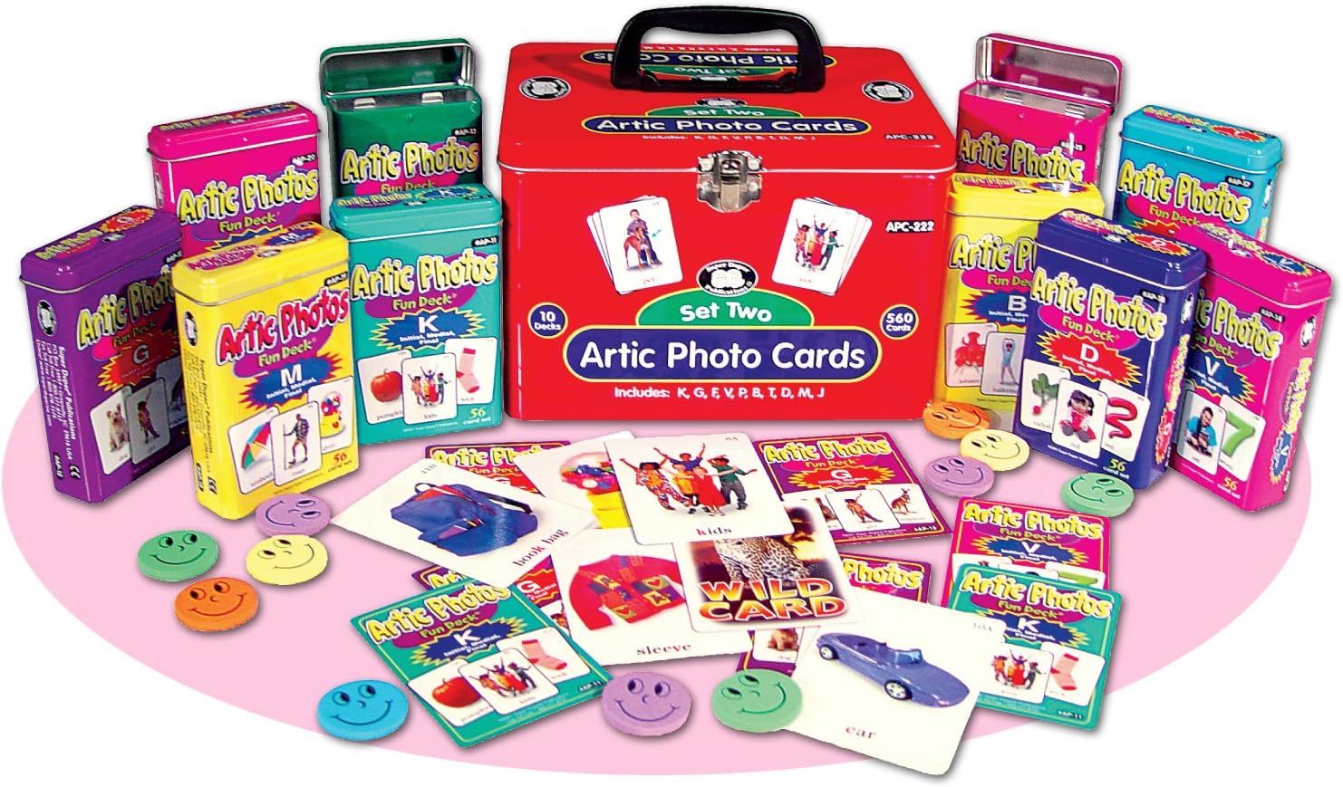 Super Duper Publications | Set of 10 Artic Photo Flash Cards Fun Decks ...