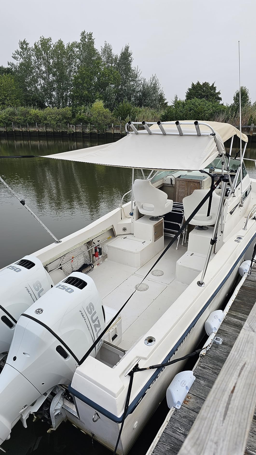 $12/mo - Finance KNOX Universal T-Top Extension Bimini Tops for Boats ...