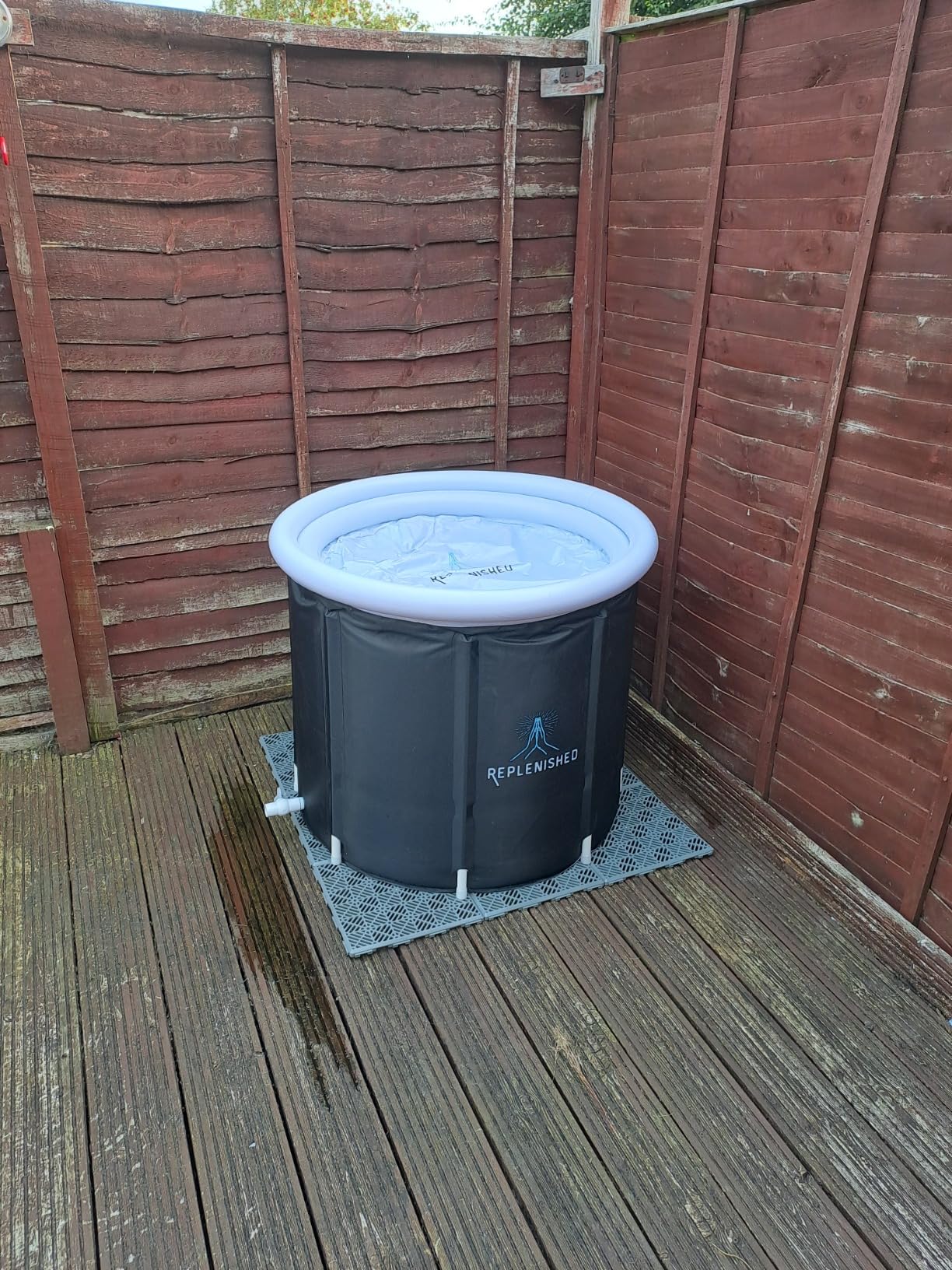 Replenished Portable ice Bath,Ice Bath Tub for Cold Water Therapy, and ...