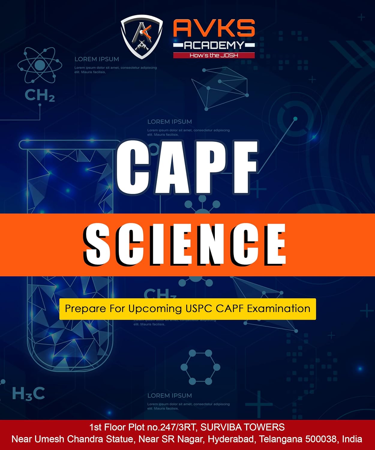 CAPF Paper 1 - Science Book (Physics, chemistry & Biology) General Studies : A Vinay Kumar ...
