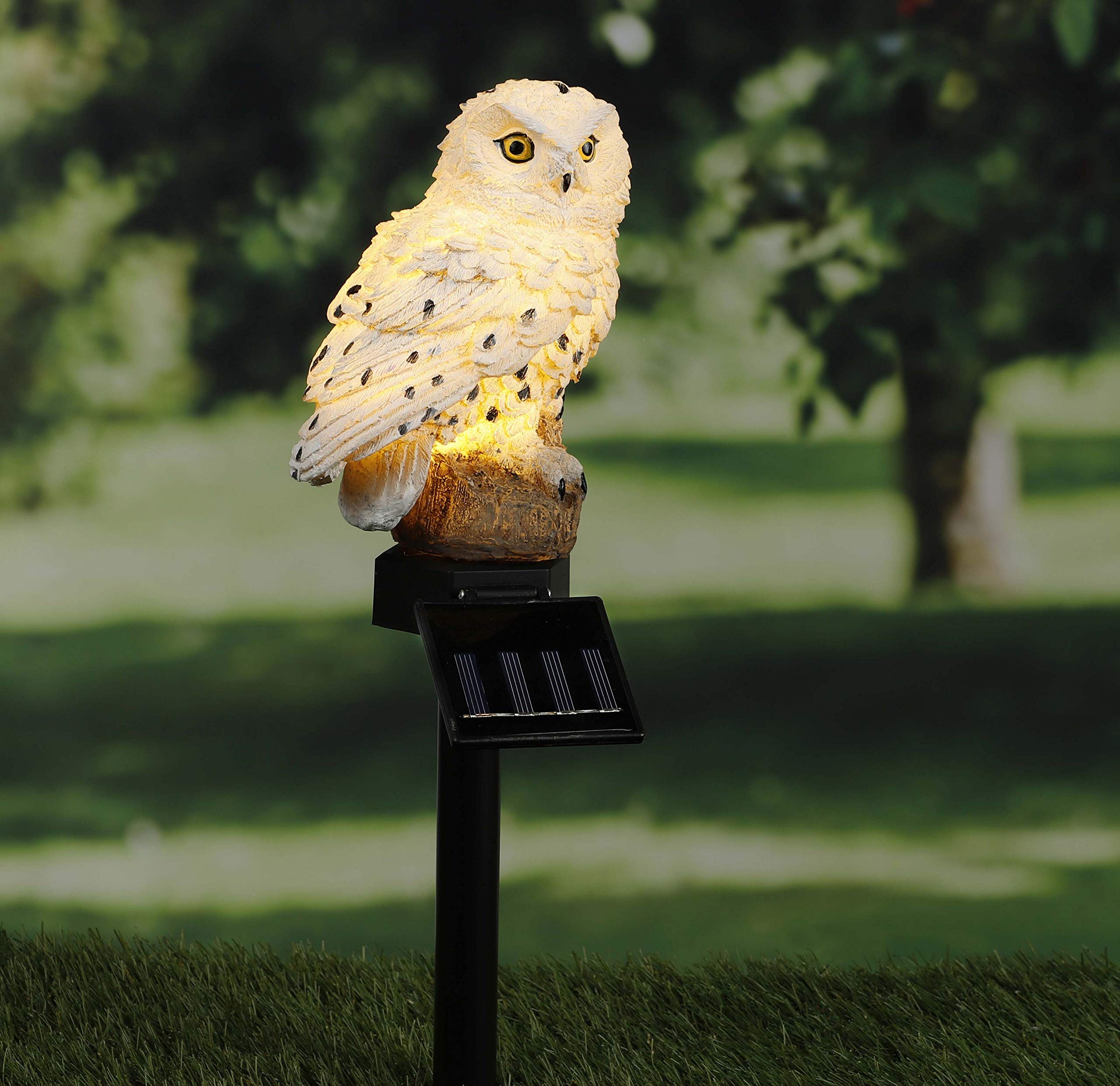 Outdoor Battery Powered Owl Marco Paul Owl Electric Fly Zapper, Insect