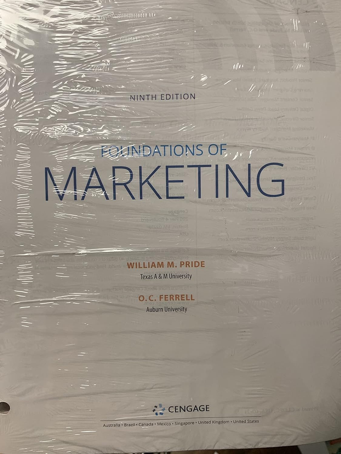 Foundations of Marketing 9th Ed. bundle with MindTap Access code ...