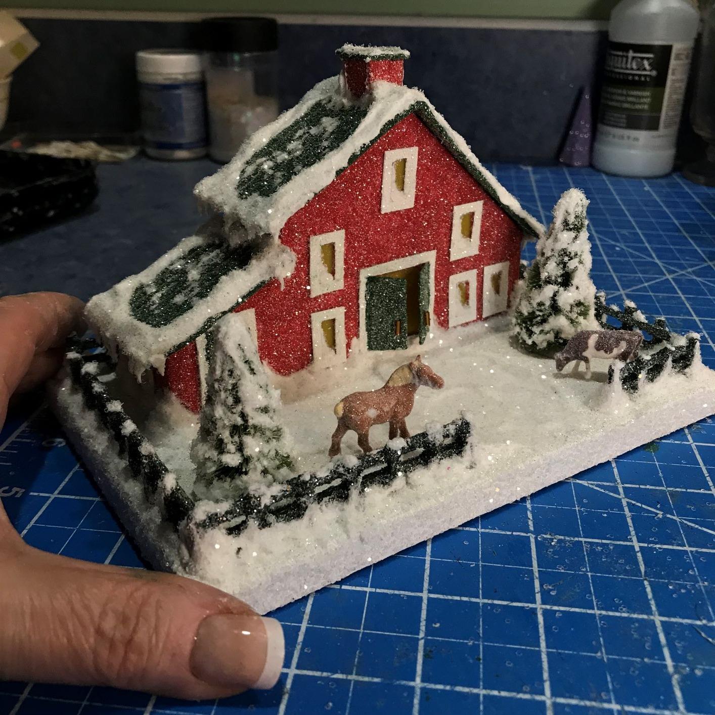 Amazon.com: Farm Animals Figure Set,AN8706 36PCS 1:87 Well Painted Farm ...