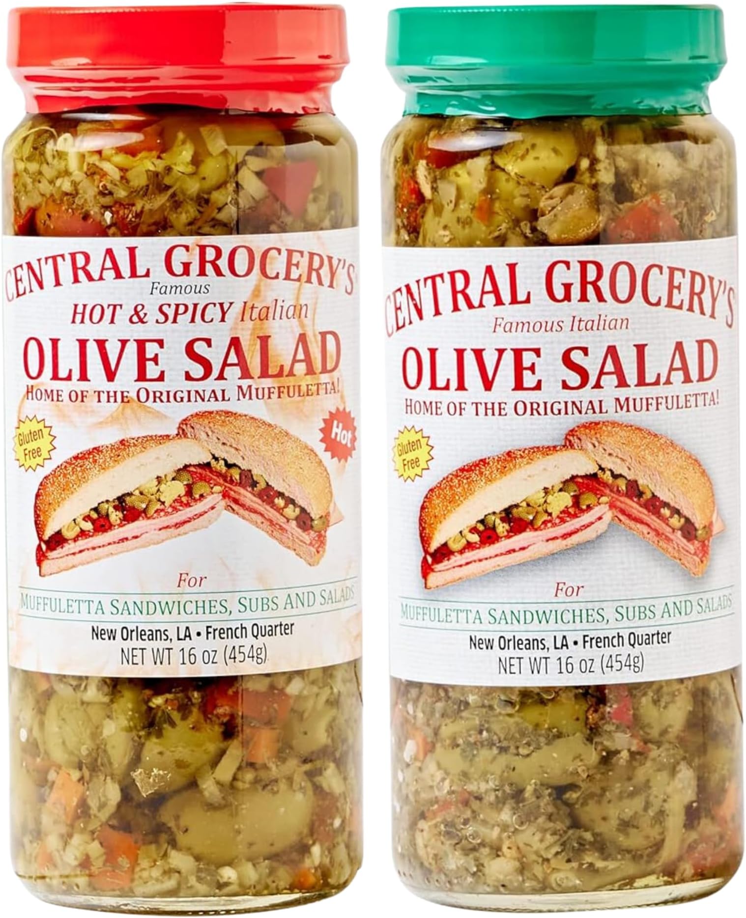 Amazon.com : Boscoli Italian Olive Salad - Small, 15.5 ounce (Pack of 2 ...