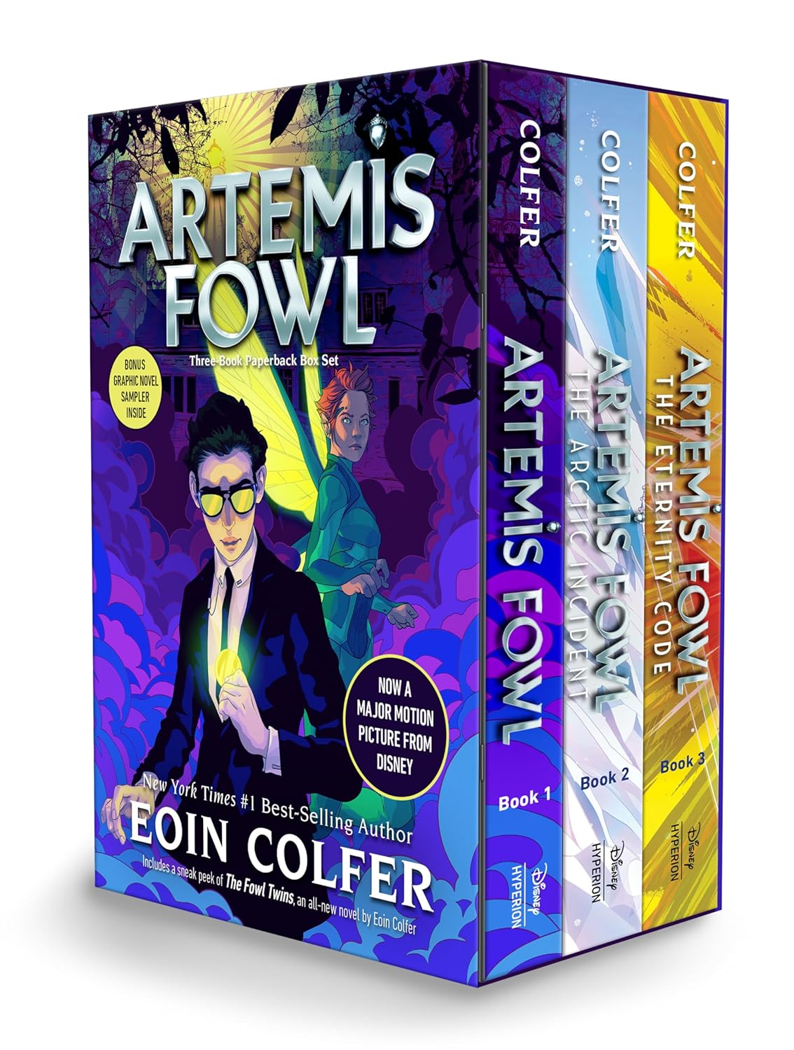 Amazon.com: Artemis Fowl 3-book Paperback Boxed Set-Artemis Fowl, Books ...