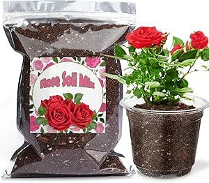 Amazon.com : Doter Organic Rose Soil Mix, Indoor Plants Potting Mix for ...