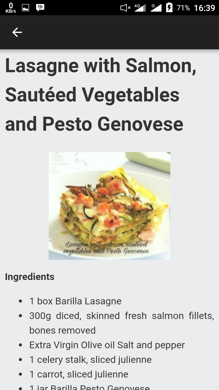 Delicious Italian Recipes - App on Amazon Appstore