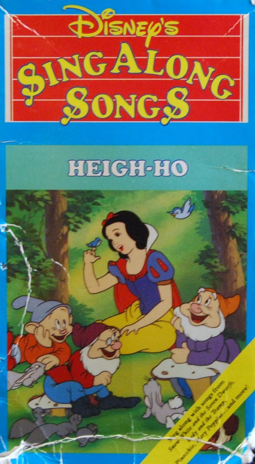 Amazon.com: Sing Along Songs Heigh Ho [VHS] : Walt Disney Company ...