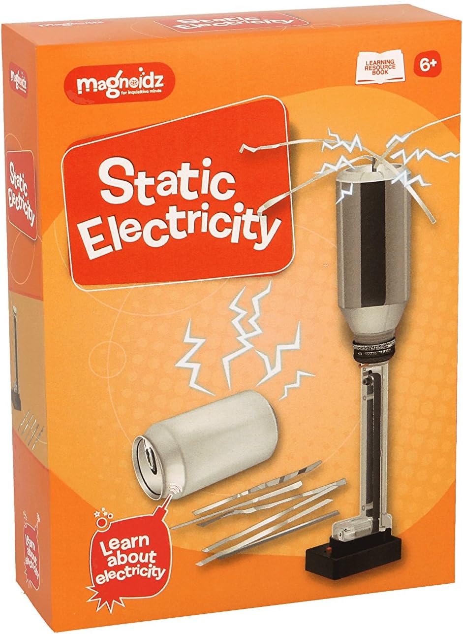 Magnoidz Labs Static Shocker Electricity Science Kit for Kids : Amazon ...