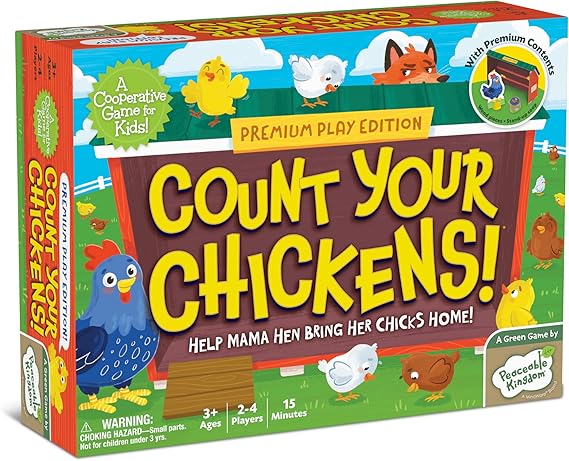 Amazon.com: Peaceable Kingdom Count Your Chickens Award Winning ...