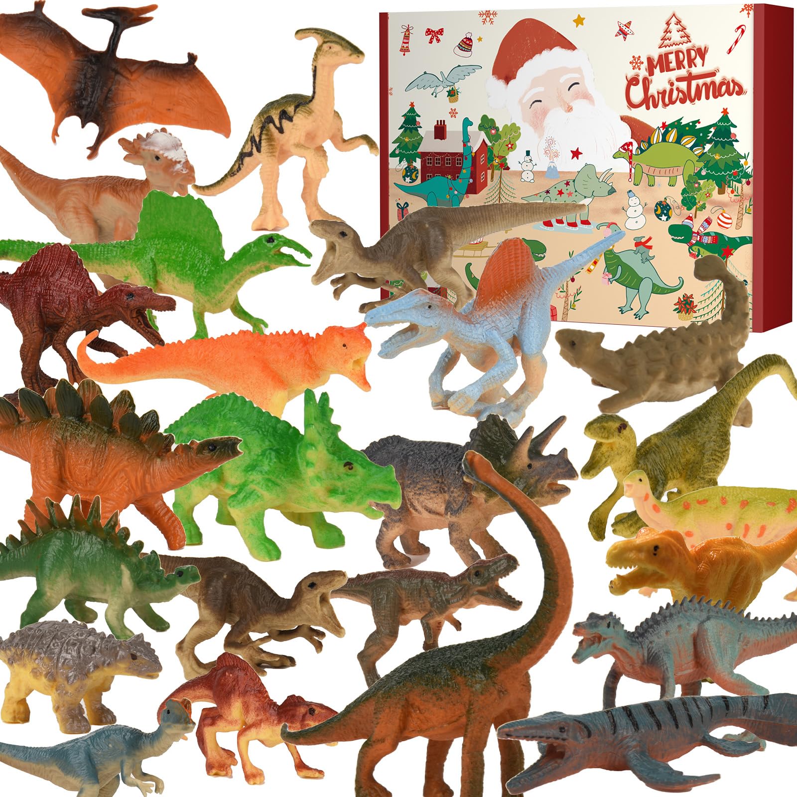 Amazon.com: Advent Calendar 2024, Kids Dinosaur Countdown Advent ...