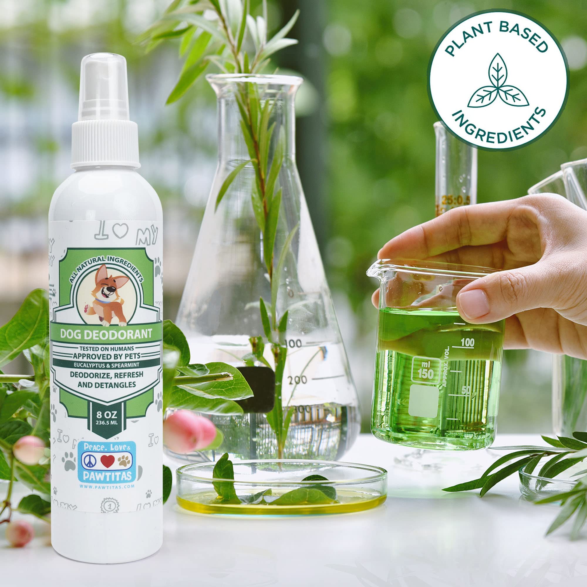Snapklik.com : Dog Deodorant Spray A Fresh Natural Dog Deodorizing ...
