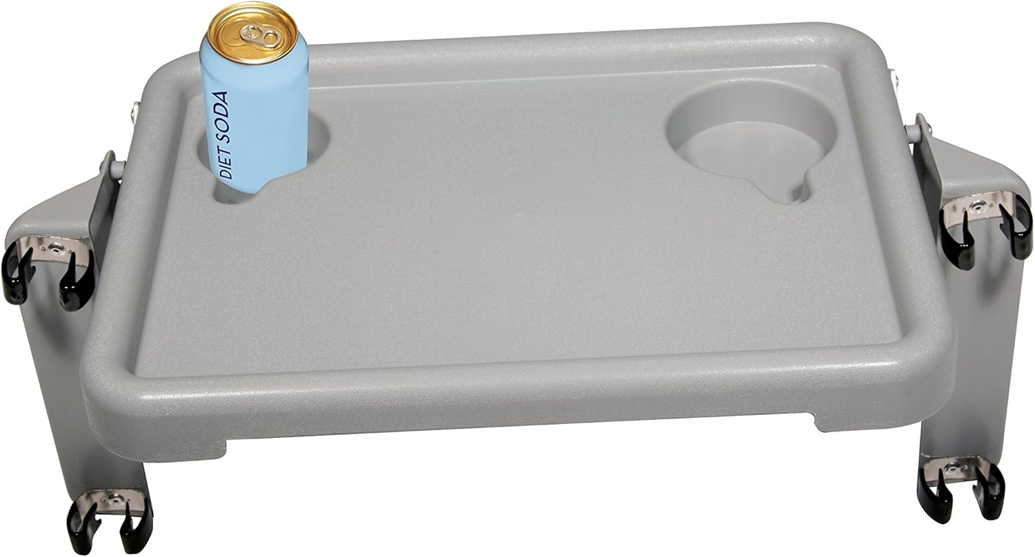 Drive Medical Plateau pliable avec porte-gobelets, 1 pièce : Complete ...