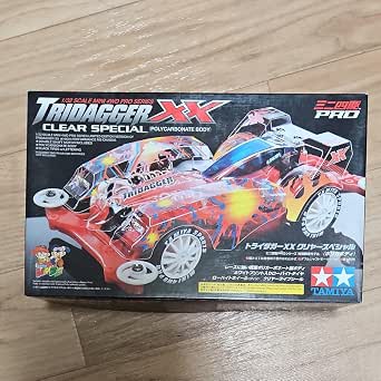 Amazon.co.jp: TAMIYA Mini 4WD Tri Dagger xx Clear Special Limited ...