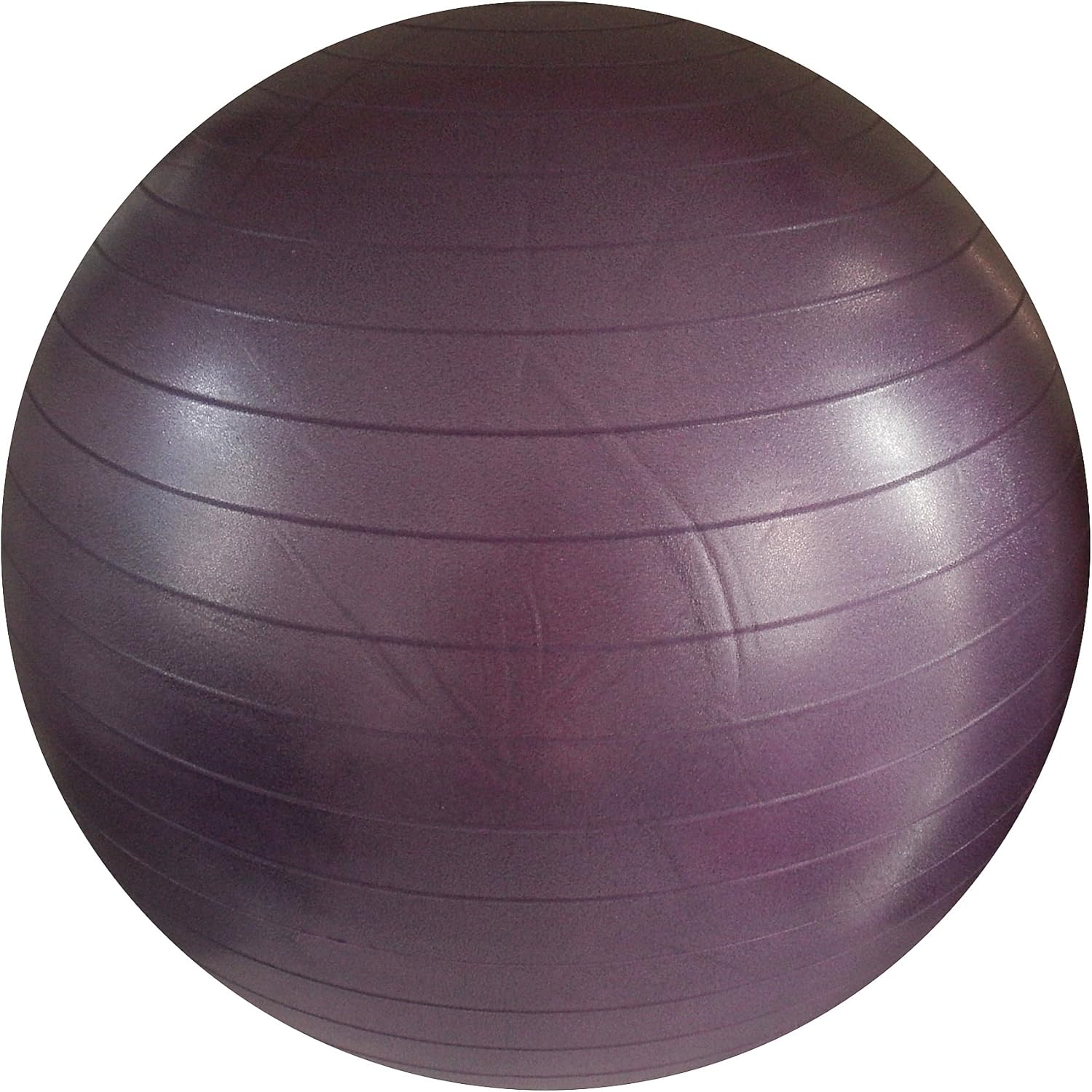 Fitness Ball: Purple, 30in/75cm Diameter, Includes 1 Ball +1 Pump + 1 ...