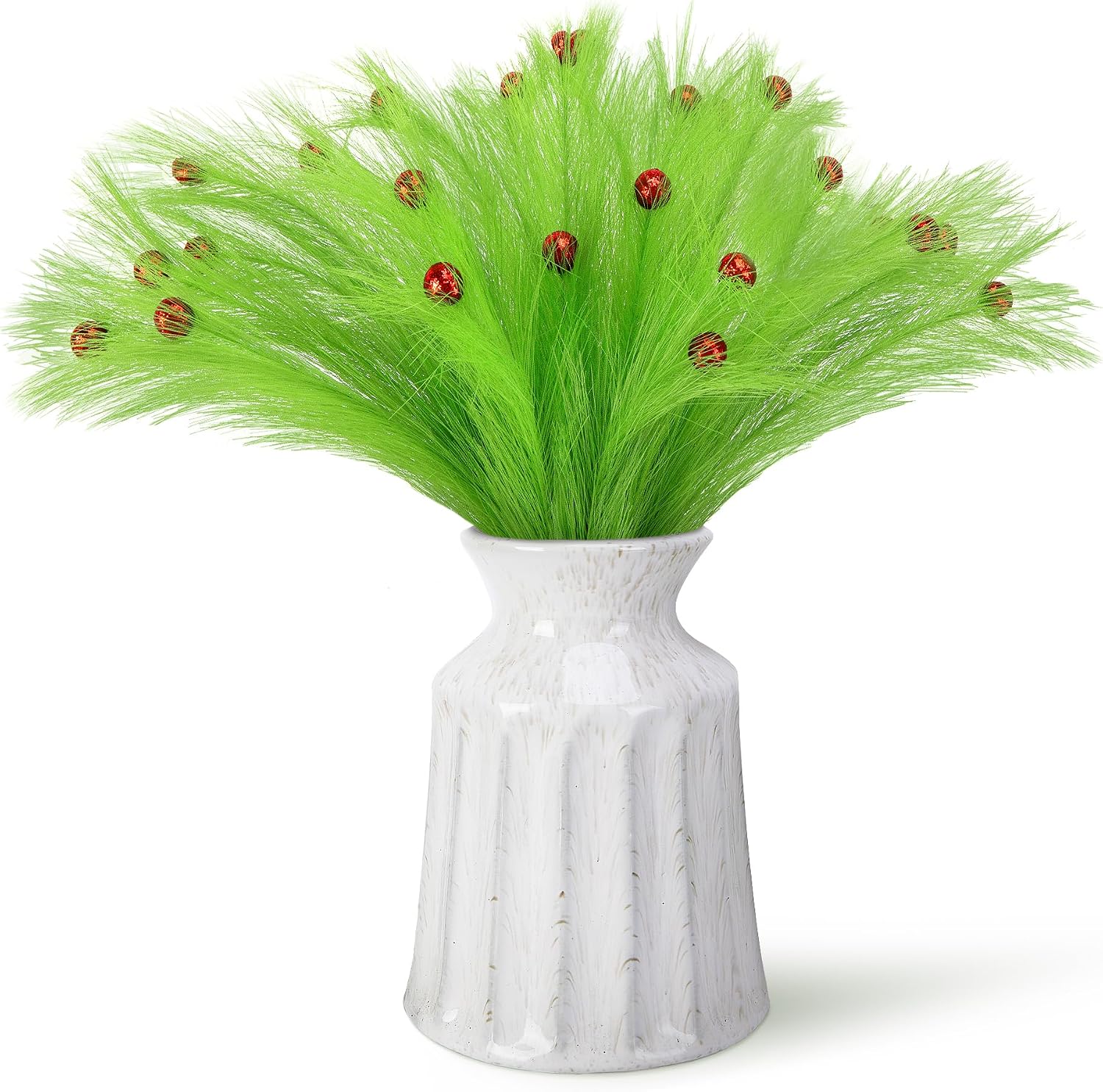 Amazon.com: RunNico 24 Pcs Christmas Tree Furry Picks, 19.6'' Lime ...