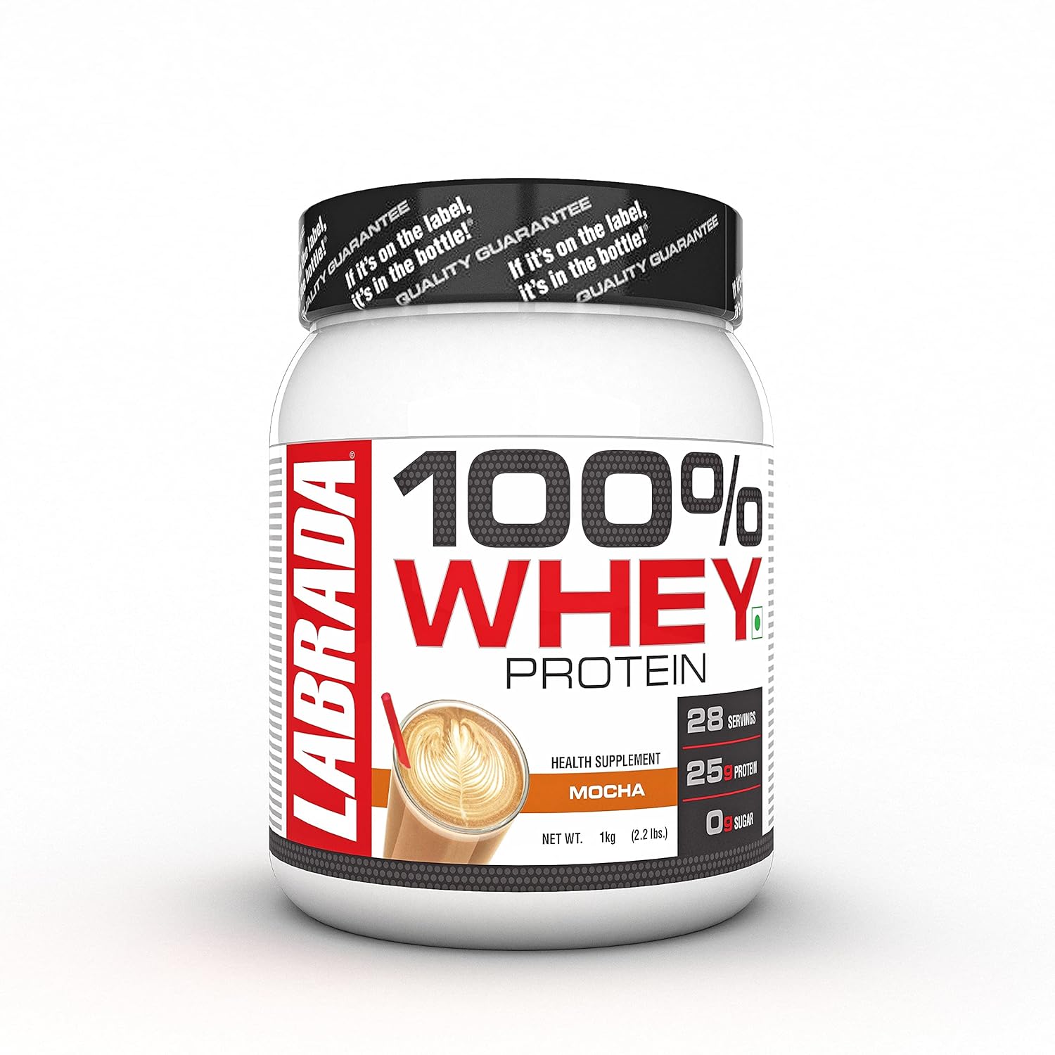 Buy Labrada 100% Whey Protein (25g Protein, 0g Sugar, Whey Protein ...