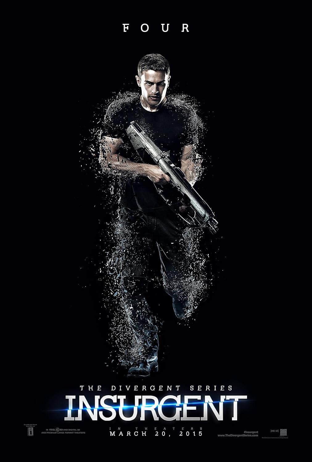 Insurgentes (2015) 24 x 36 Póster de la película (con texto en inglés ...