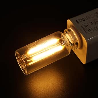 Amazon.co.jp: KOYOKOMA USB LED ライト レトロ風 ガラス ボトル 調光機能 明るさ調整 USB Type-A USB給電 タッチスイッチ 車内 車 室内 オフィス ...