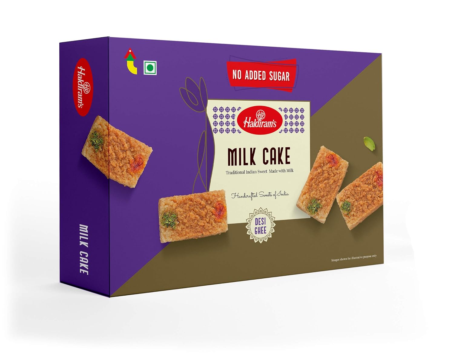 Haldiram's Milk Cake 400g | Rich And Creamy | Premium Handcrafted ...