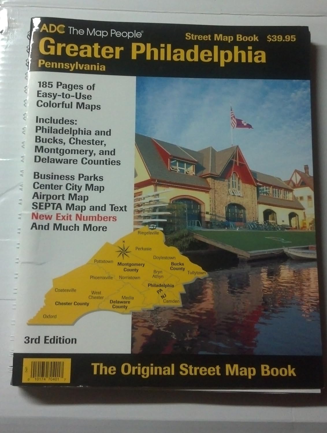Greater Phildelphia, Pennsylvania: The Original Street Map Book: ADC ...