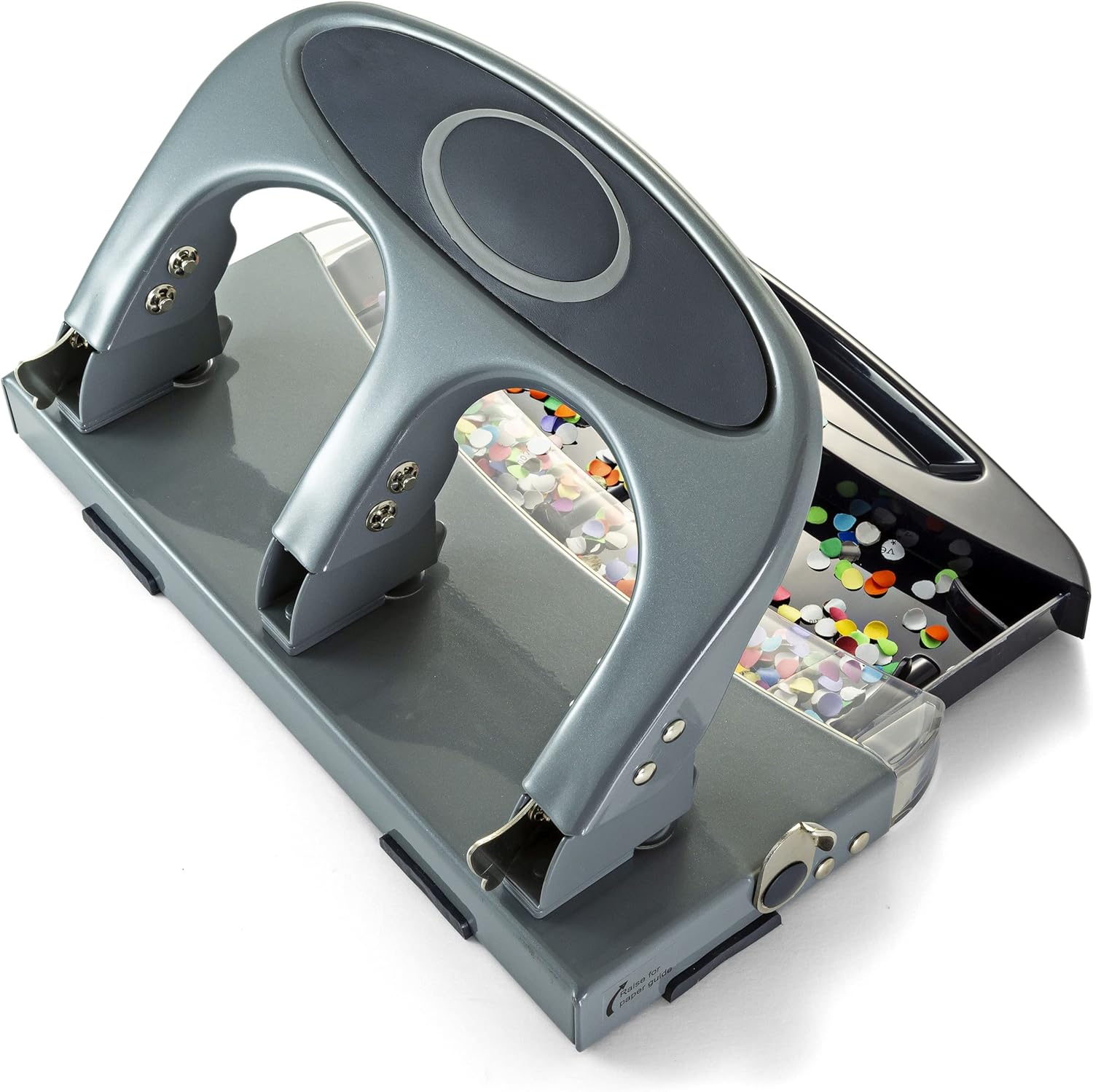 Officemate Deluxe 3-Hole Punch, Heavy Duty, with Chip Drawer, 45 Sheet ...