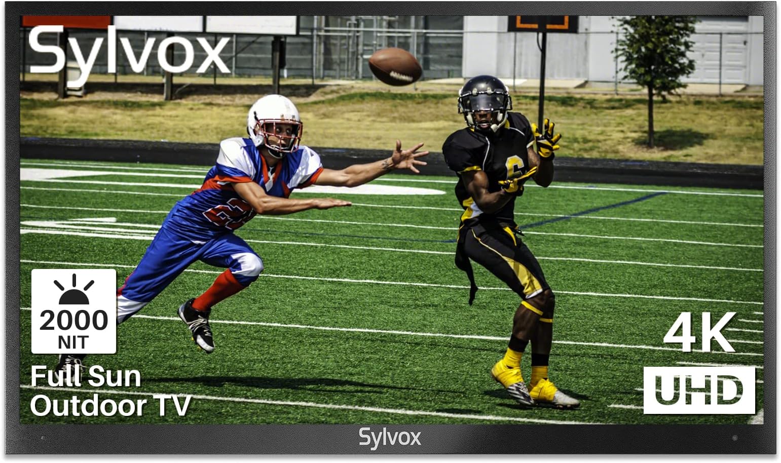 Amazon.com: SYLVOX Outdoor TV, 55-Inch Waterproof Smart TV, 4K, HDR10 ...