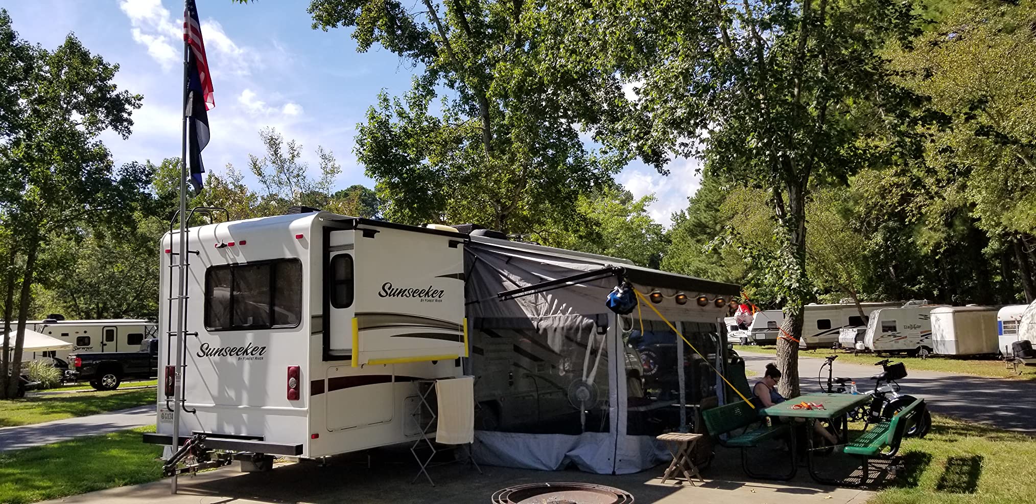$27/mo - Finance Solera Family Screen Room for Awnings on 5th Wheel RVs ...