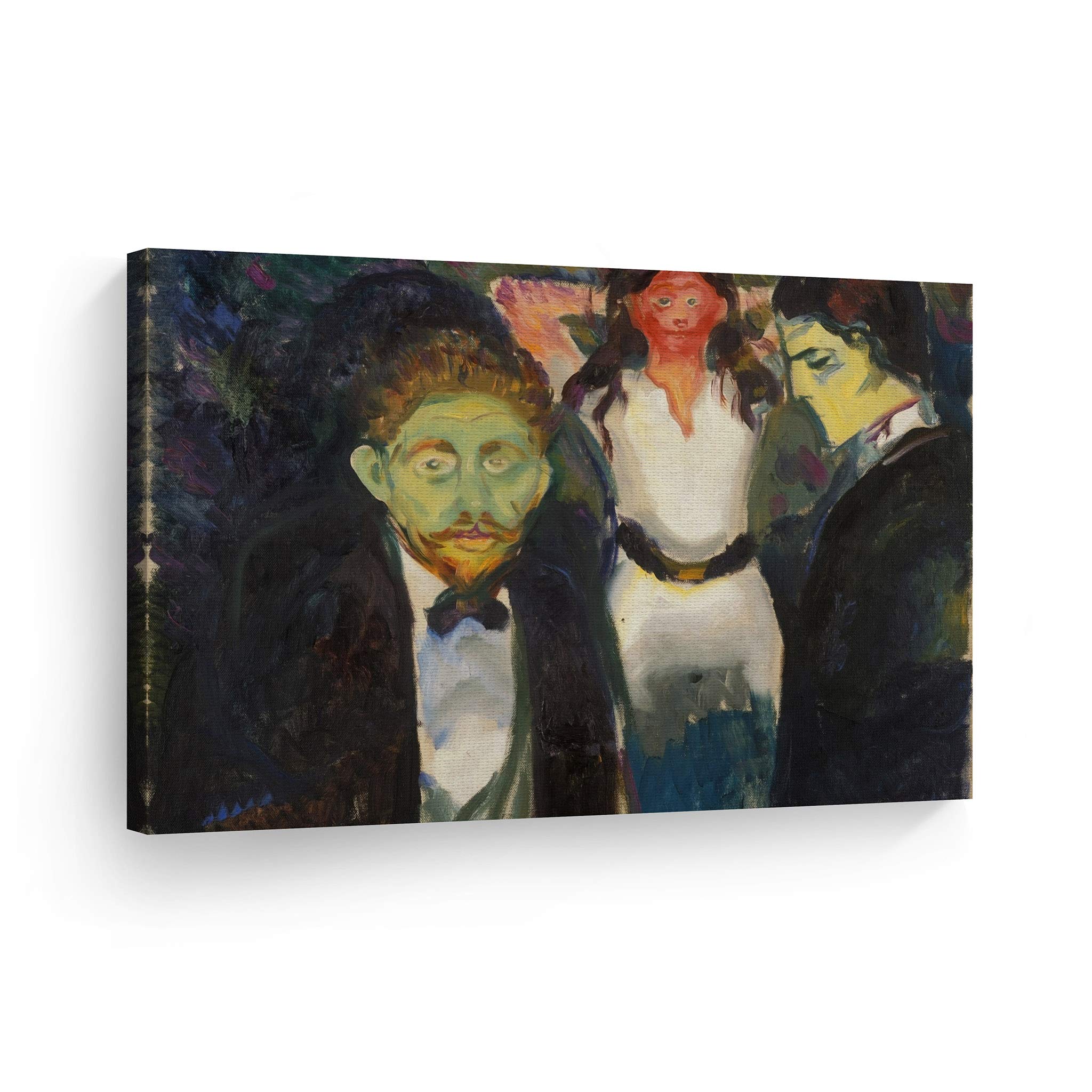 Edvard Munch Jealousy In The Garden Oil Painting Reproductions For Sale