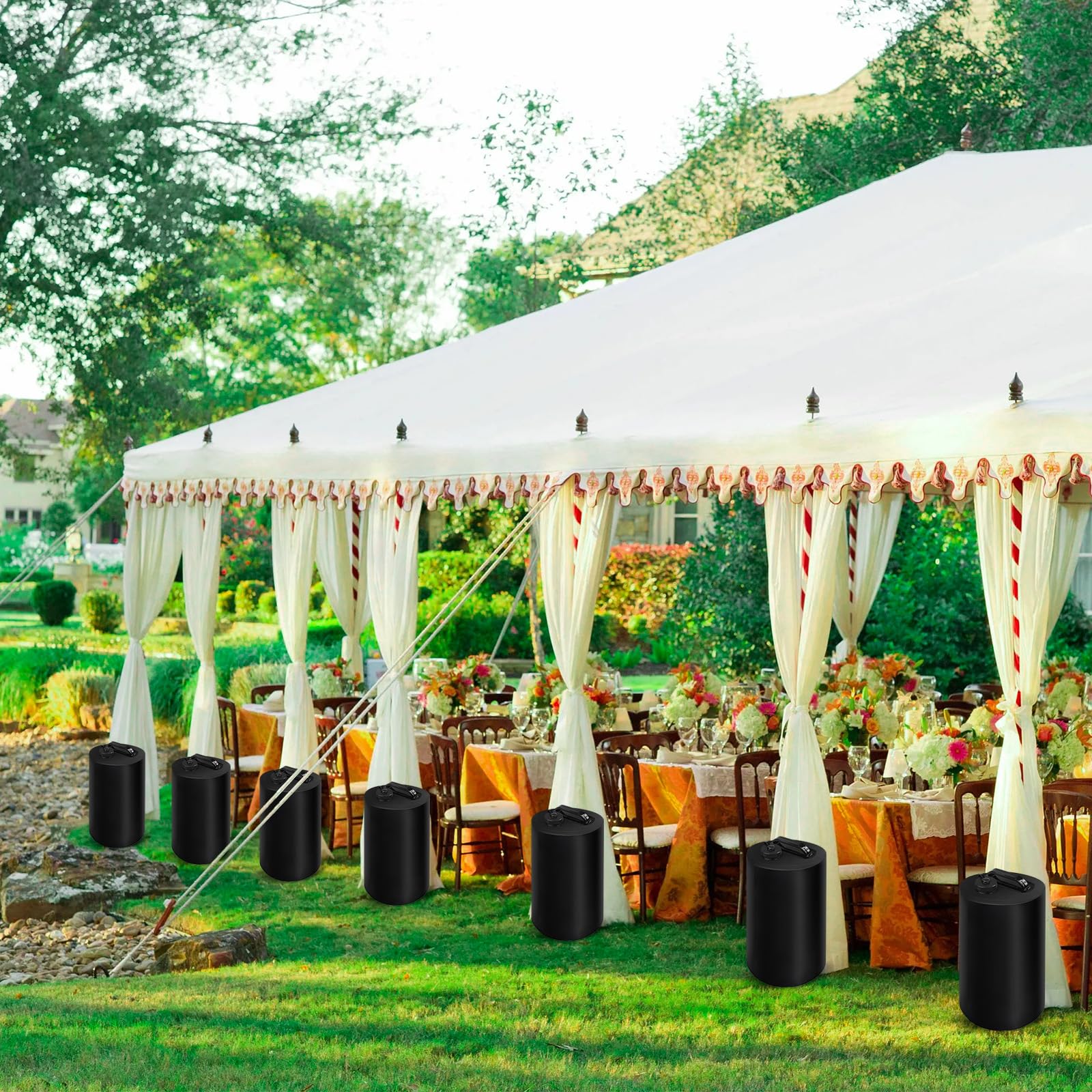 Snapklik.com : Canopy Water Weights Bag Set Of 4, 88LBS Water Weights ...