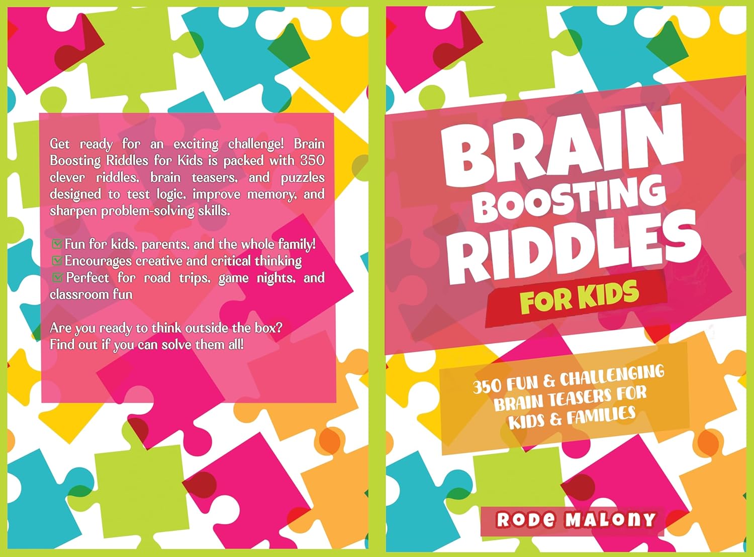 Brain Boosting Riddles for Kids : 350 Fun & Challenging Brain Teasers ...