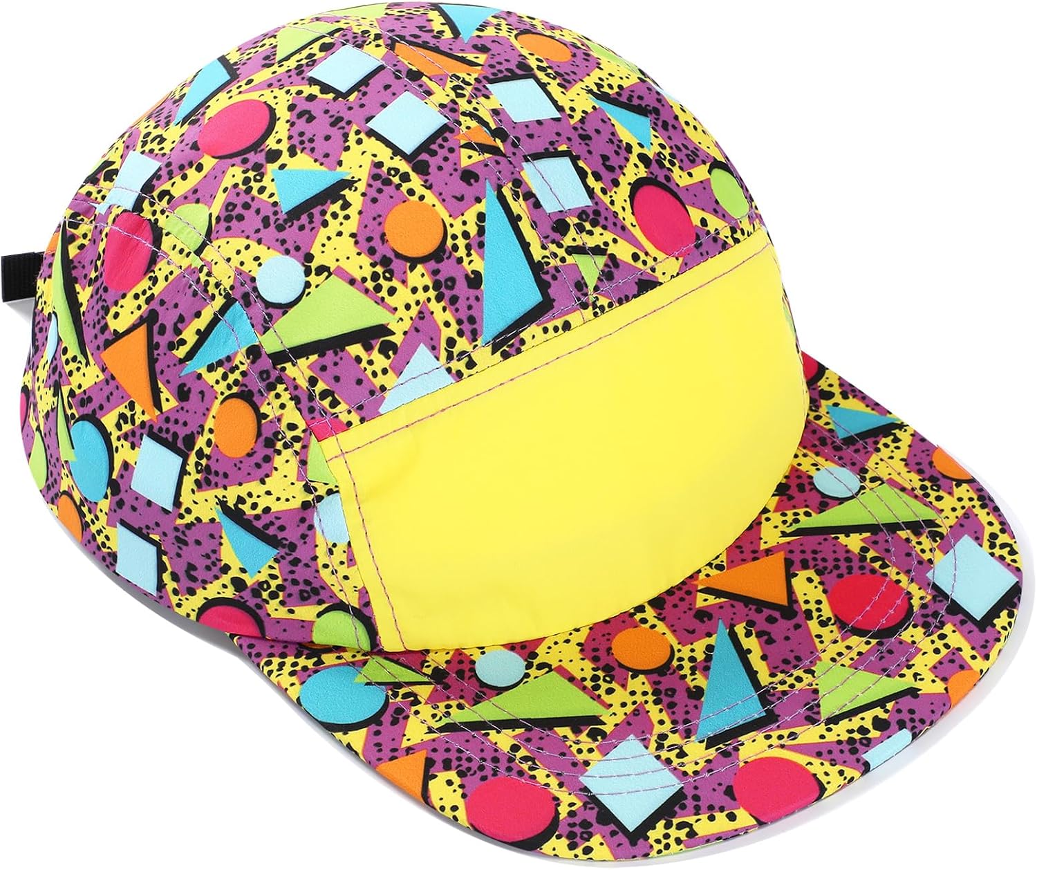 Cindeer 80s 90s Neon Hat Nylon Cap Retro Adjustable Cap for Women Men ...