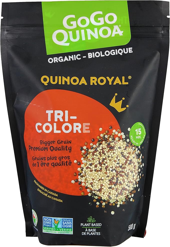 GoGo Quinoa Organic Tricolor Grain Royal Quinoa