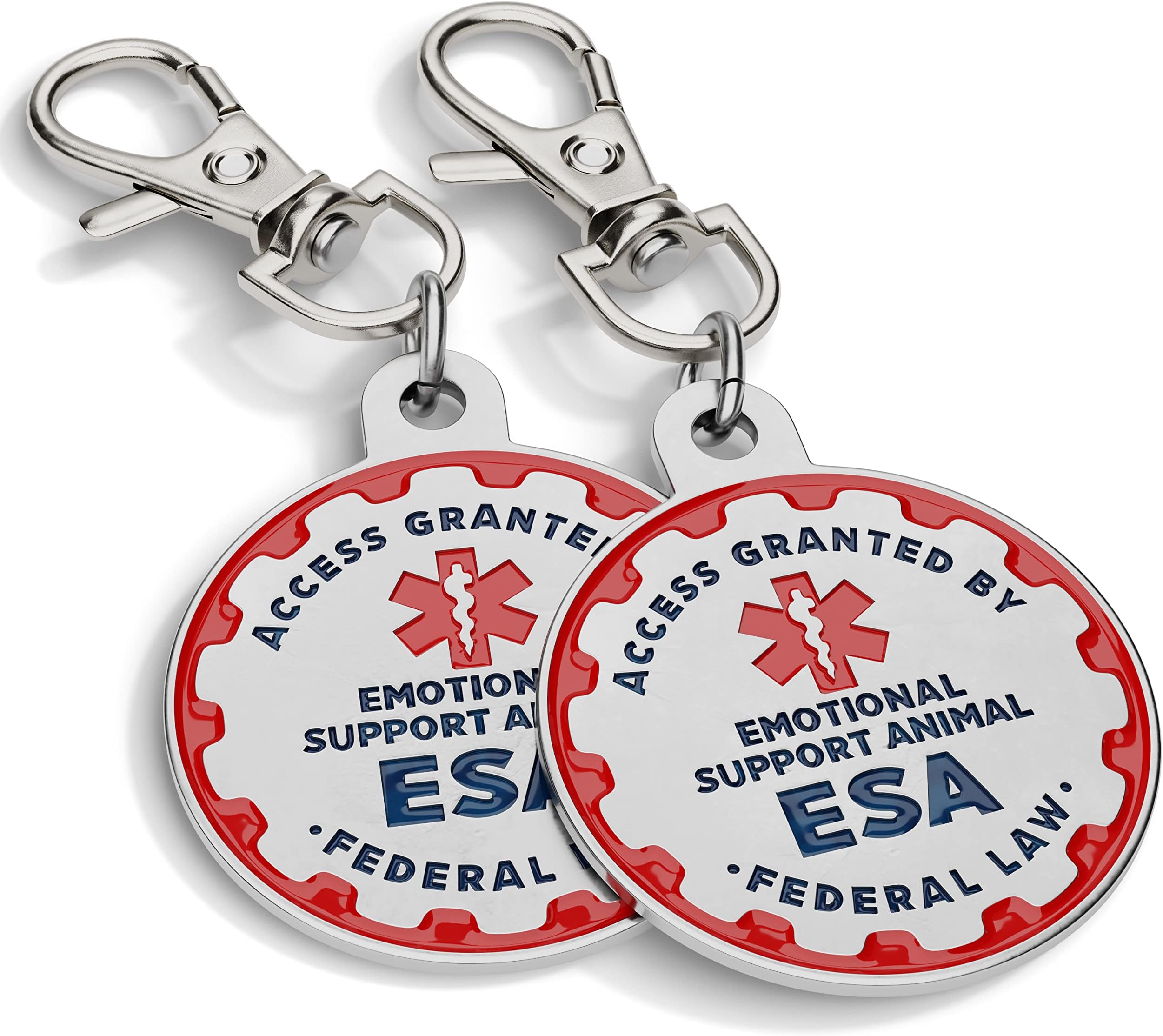 Amazon.com : Pet Dwelling ESA Emotional Support Animal QR Code ID Tags ...