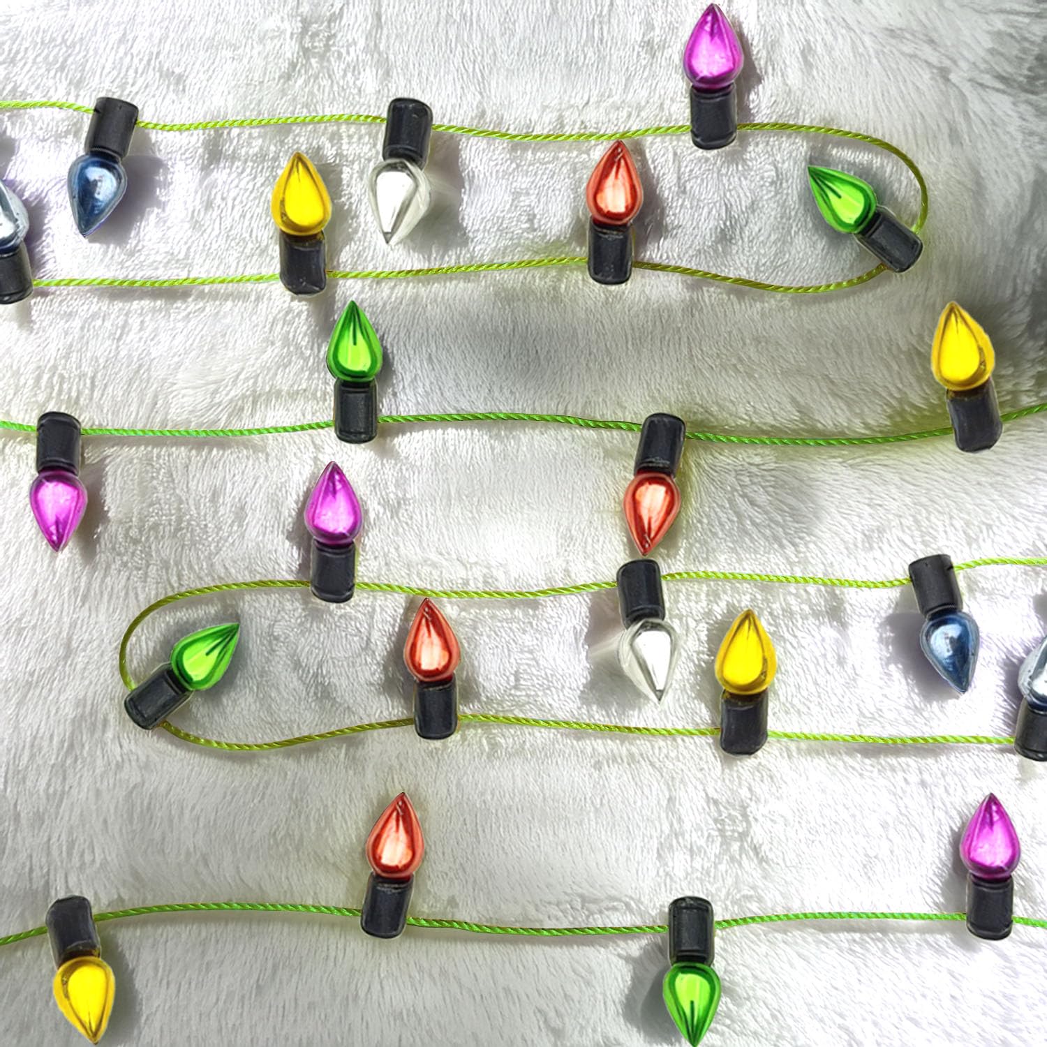 Amazon.com: Decorative Miniature Christmas Lights with Electroplated ...