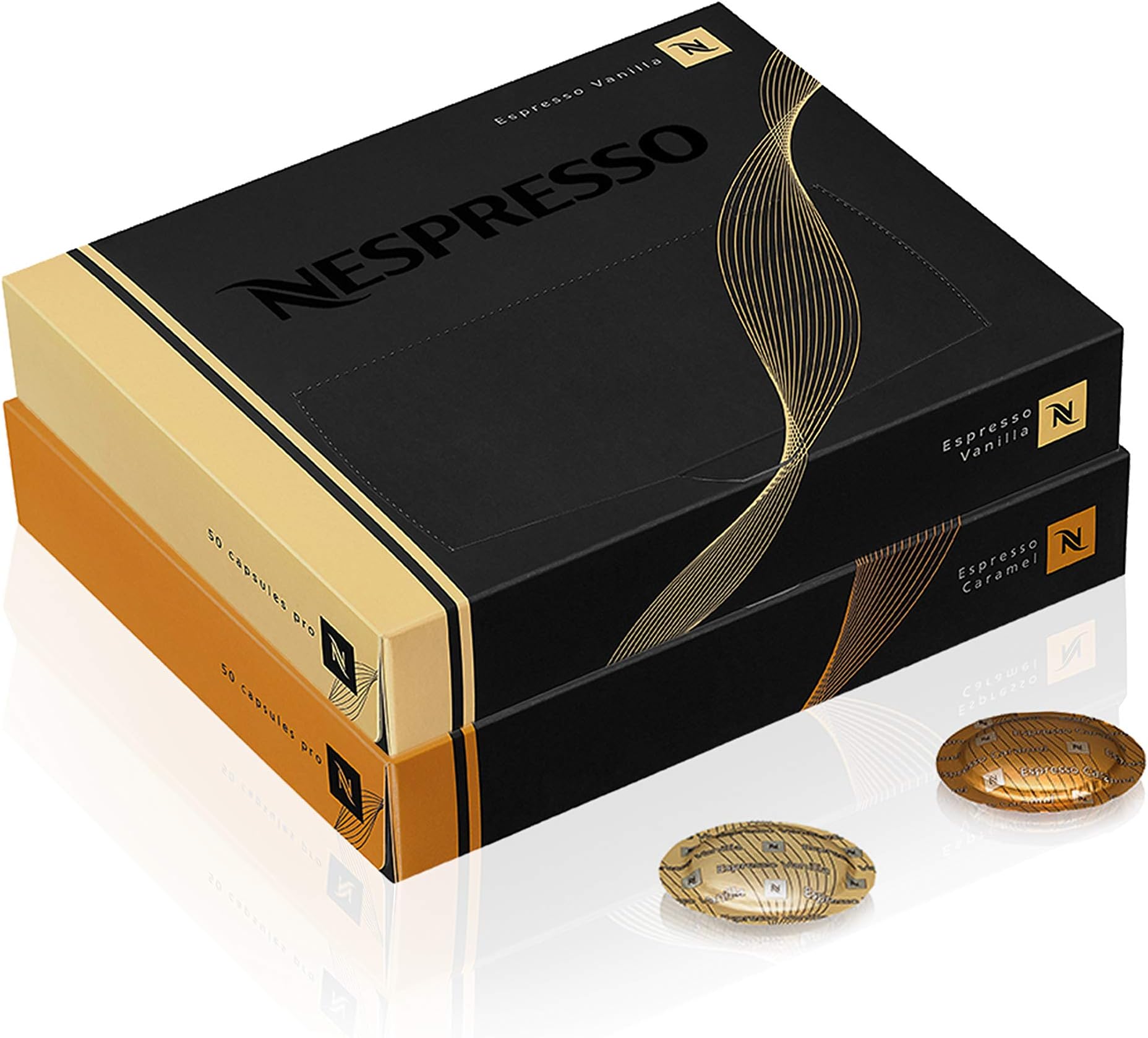 Amazon.com: Nespresso Capsules Vertuo, Double Espresso Scuro, Dark ...