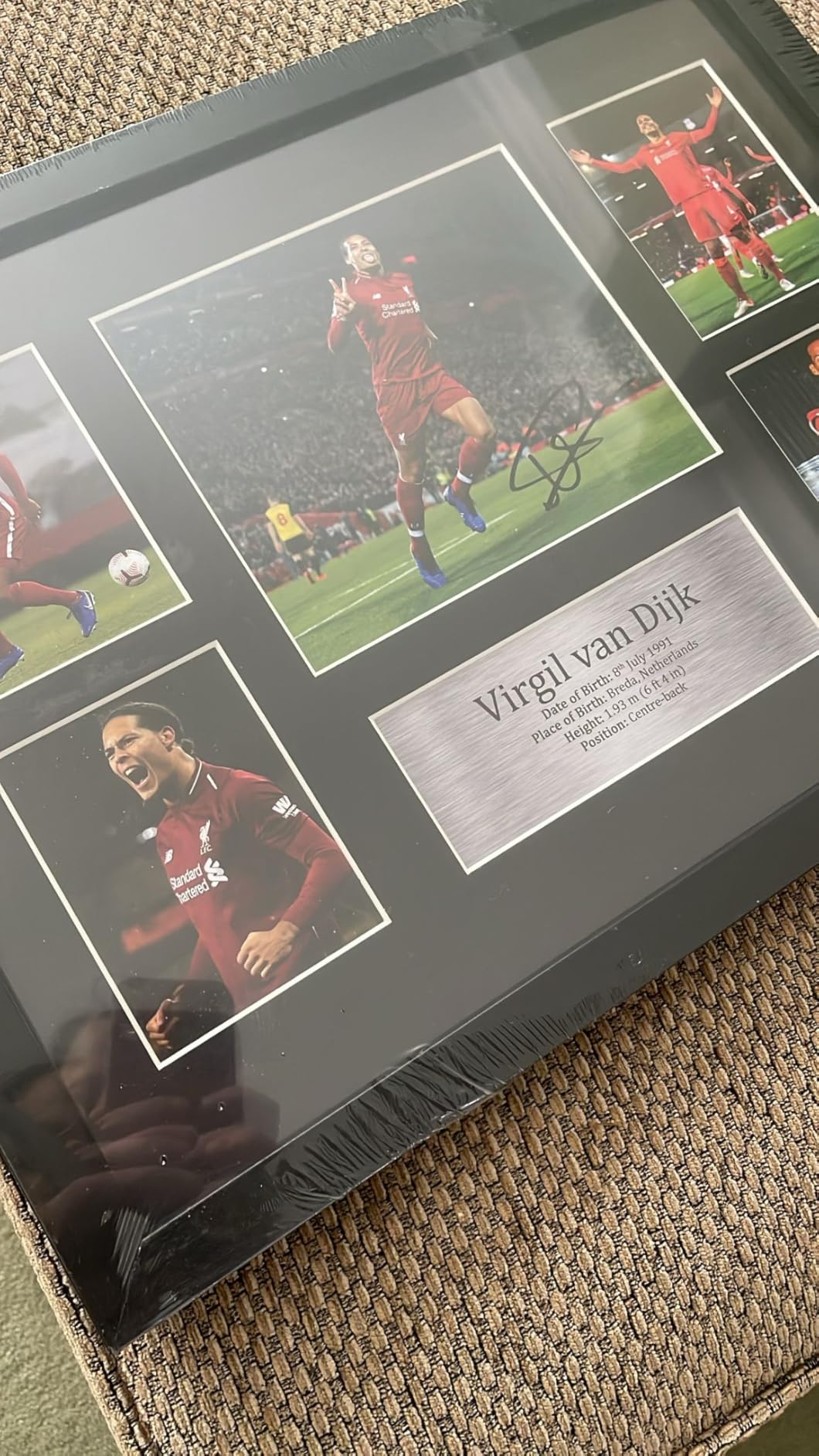 Icons Wall Art – Virgil Van Dijk Liverpool Legends A4 Printed Photo ...